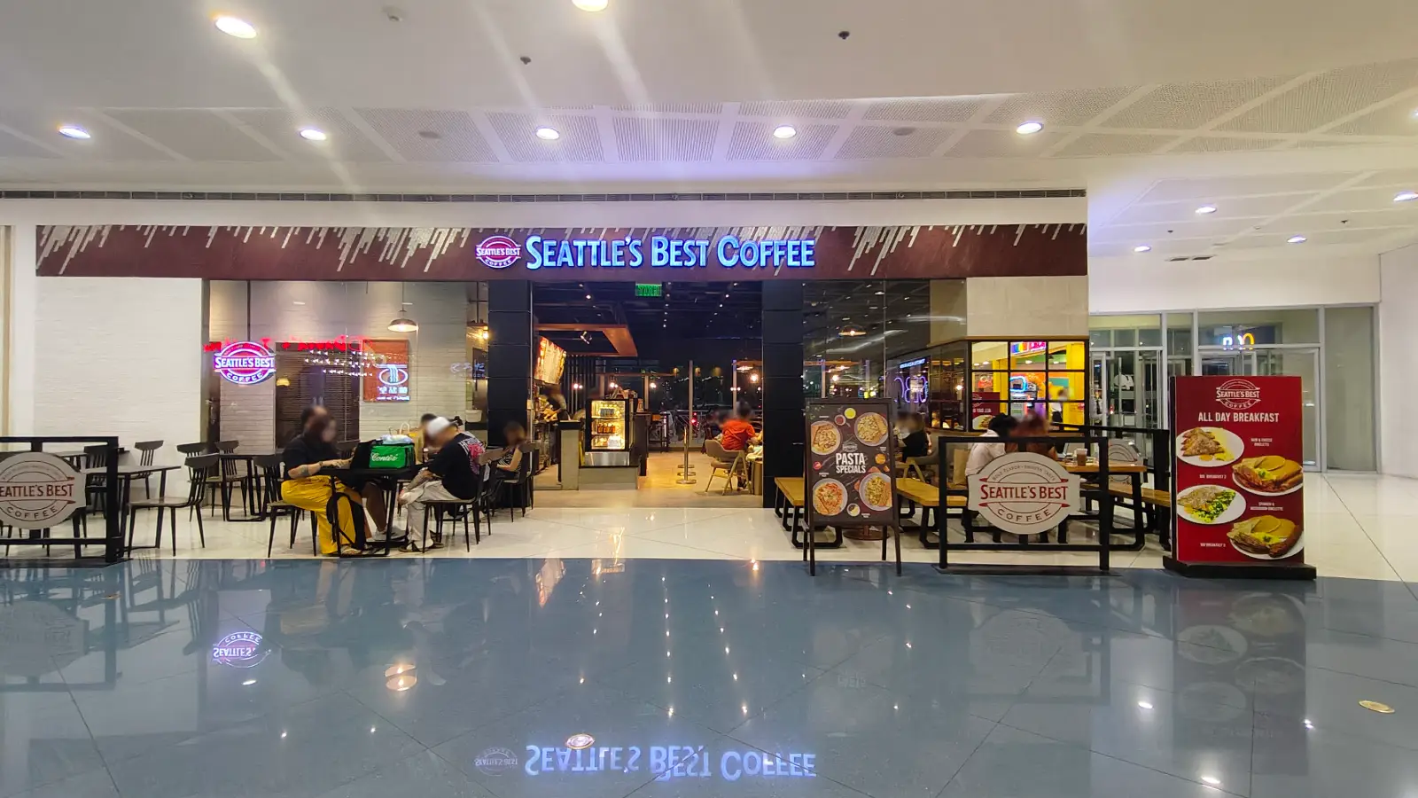 Seattle's Best Coffee in SM Mall of Asia (Details, Map, Products) - NOW ...