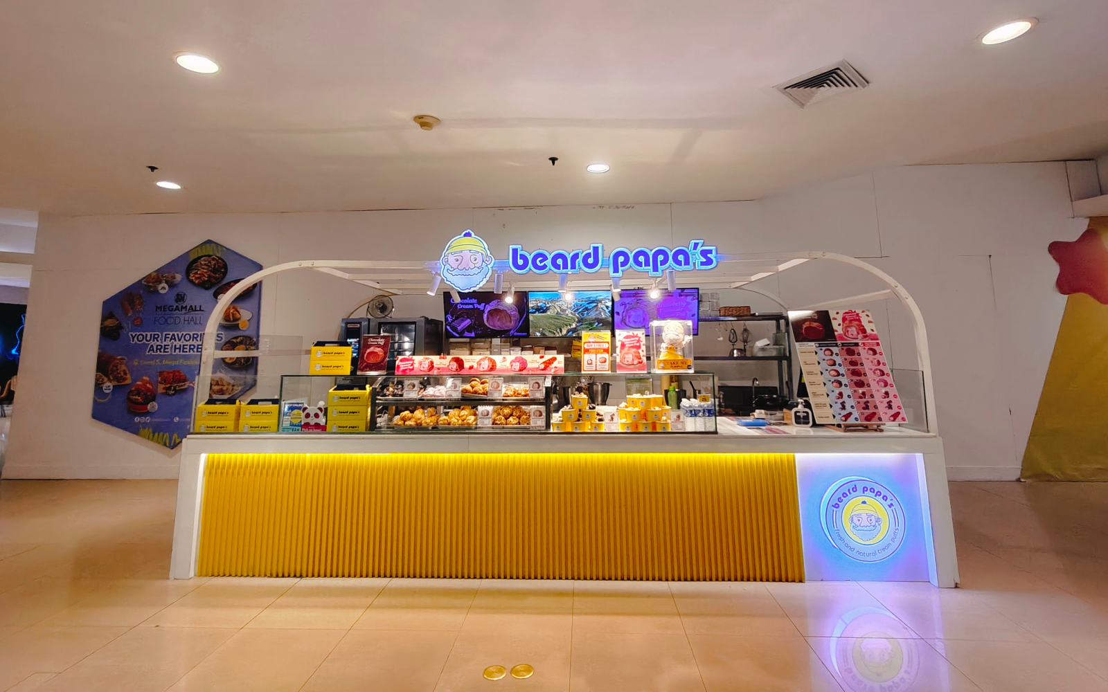 Beard Papa's in SM Megamall (Details, Map, Products) - NOW INQUIRE: FOODS